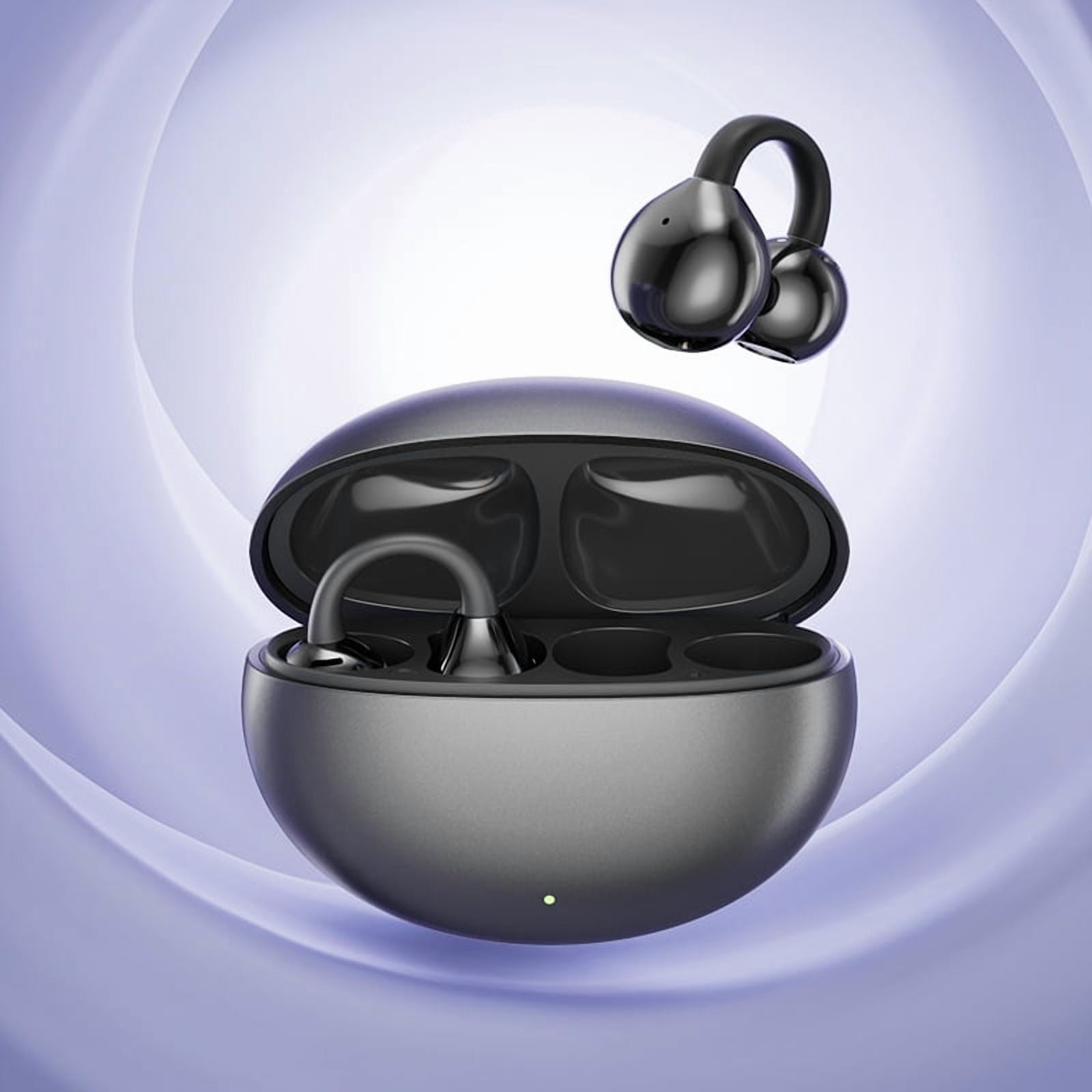 hh1 M91 Bluetooth Ear Clip Headset - Ultra-Long Battery Life TWS Wireless Earbuds with AI ...