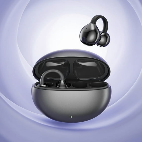 hh1 M91 Bluetooth Ear Clip Headset - Ultra-Long Battery Life TWS Wireless Earbuds with AI ...