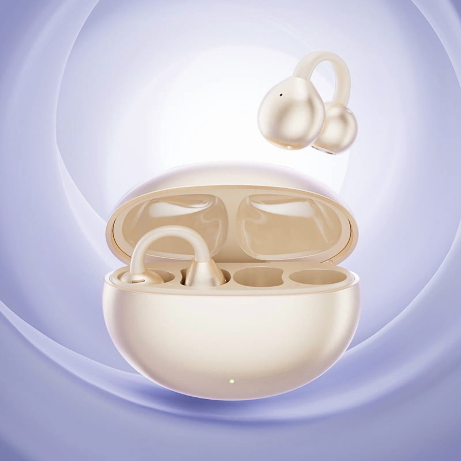 hh1 M91 Bluetooth Ear Clip Headset - Ultra-Long Battery Life TWS Wireless Earbuds with AI ...