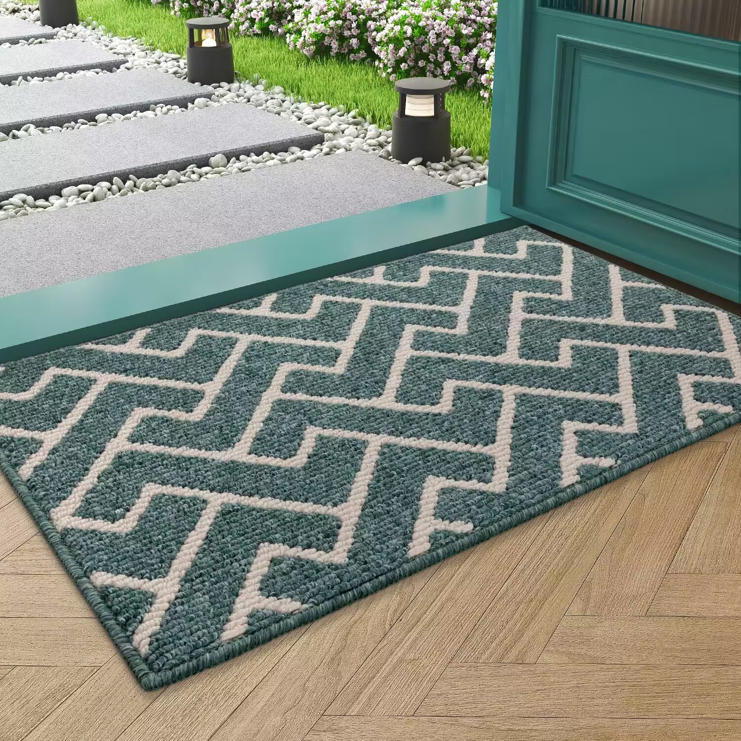 Mohawk Home Doorscapes Mat Spring Sunset Welcome Mat Scatter, 1'6"x2'6 ...