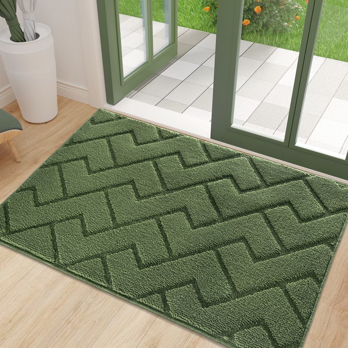 hicorfe Indoor Doormat,Non-Slip Front Back Door Mat for Entryway,Inside ...