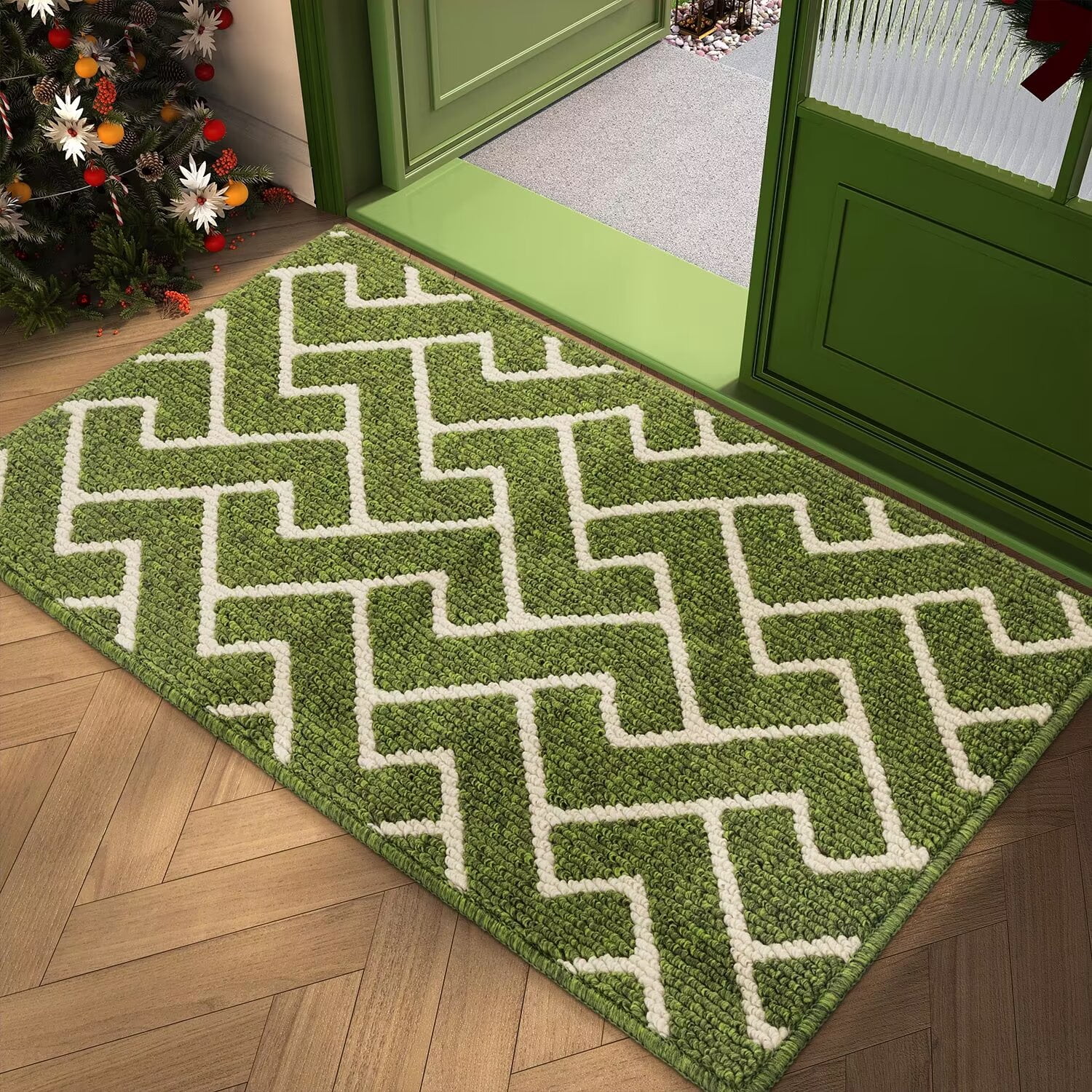 hicorfe Indoor Doormat,Non-Slip Front Back Door Mat for Entryway,Inside ...