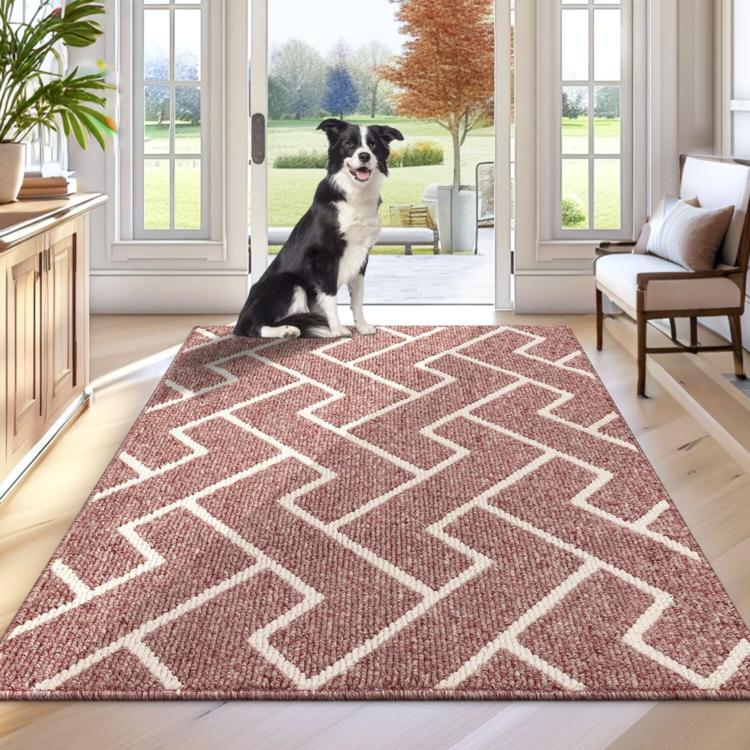 hicorfe Indoor Doormat,Non-Slip Front Back Door Mat for Entryway,Inside ...