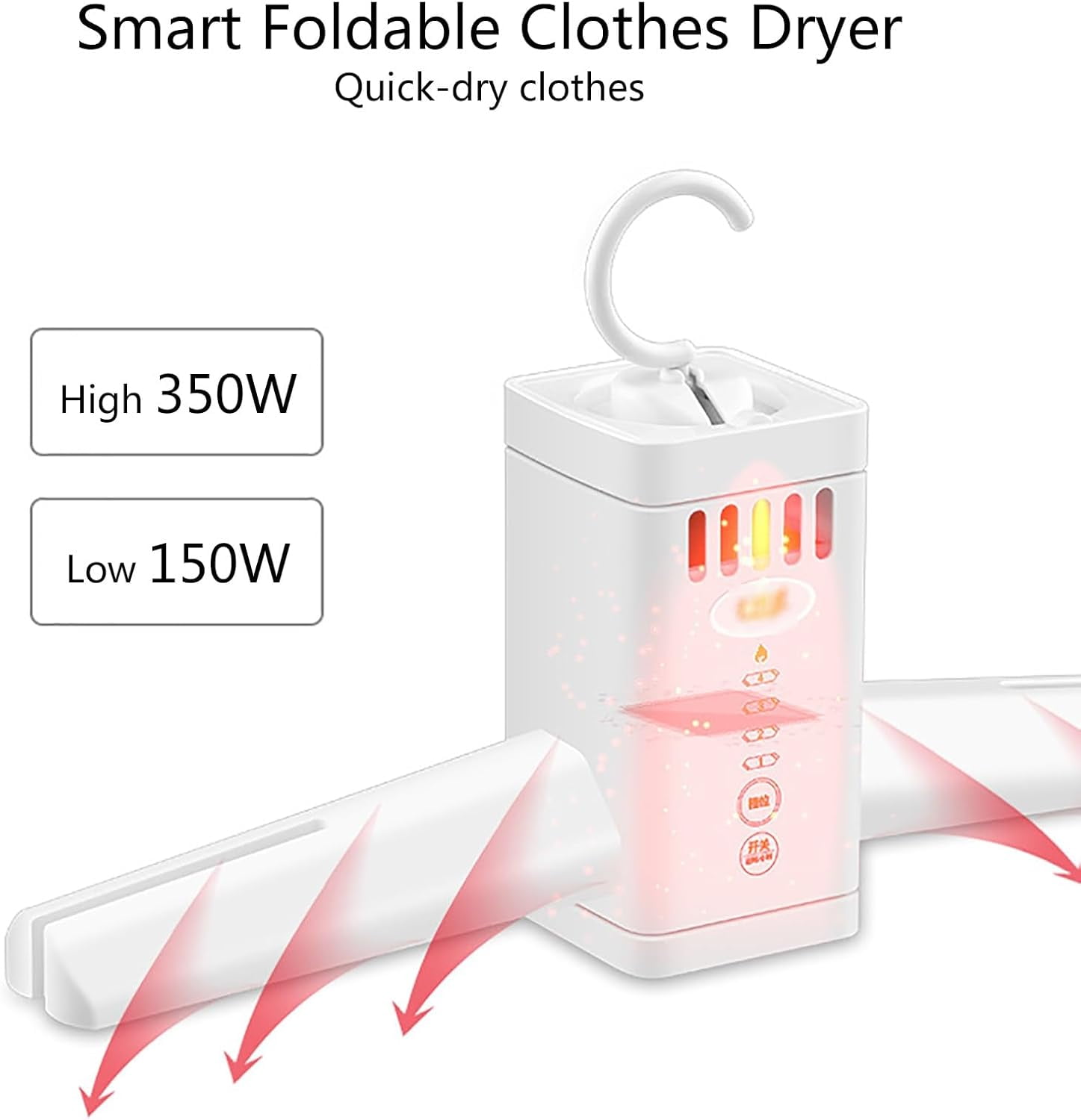 high-end Small Dryer Machine, Folding Heated Drying Rack for Clothes ...