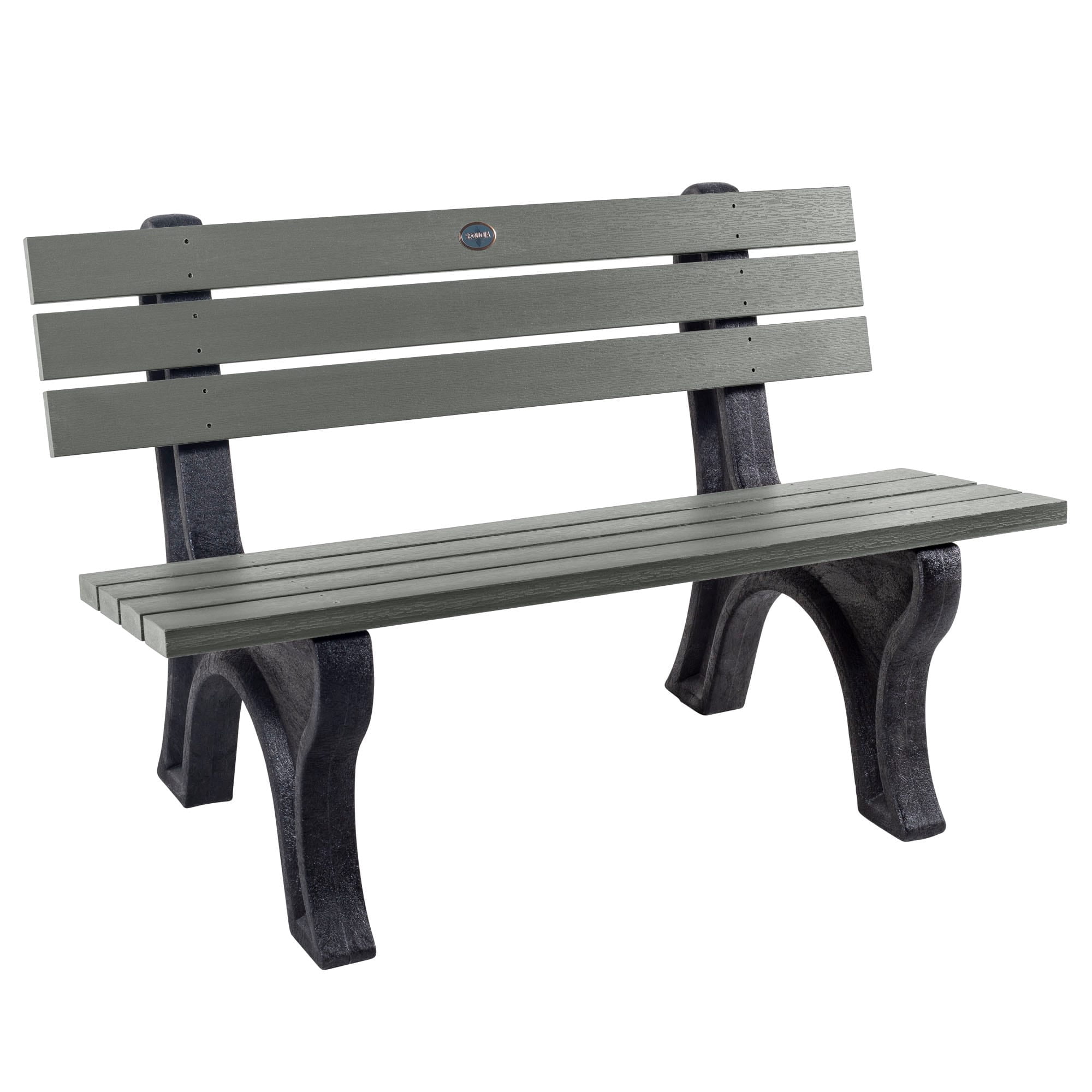 highwood Aurora Traditional 4ft Park Bench - N/A Coastal Teak - Walmart.com