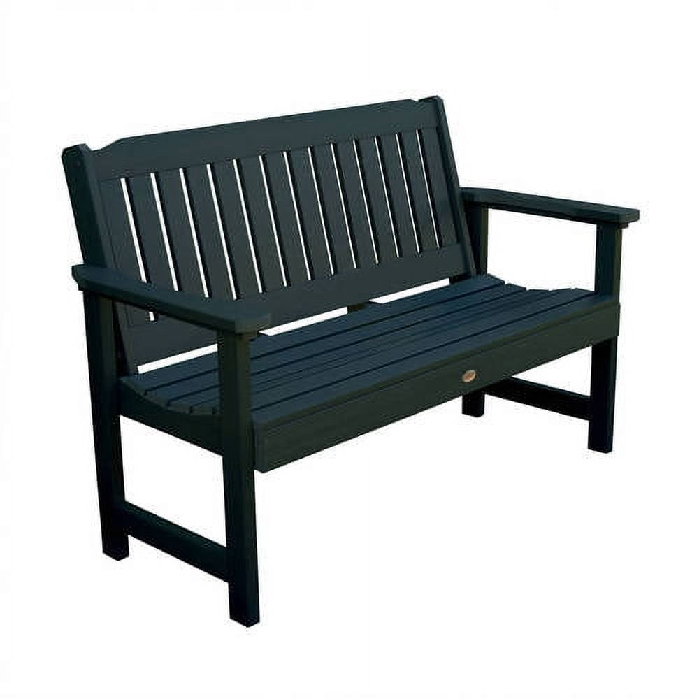 highwood® Eco-Friendly Recycled Plastic Lehigh Garden Bench, 4 ...