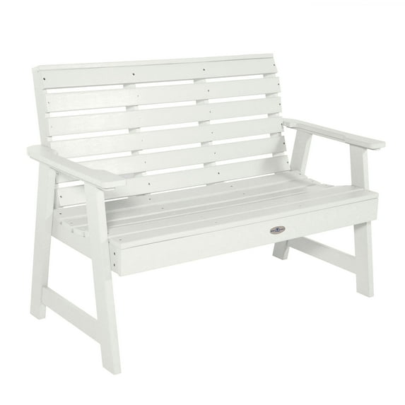 highwood Riverside 4-Foot Garden Bench - N/A Coconut White - Walmart.com