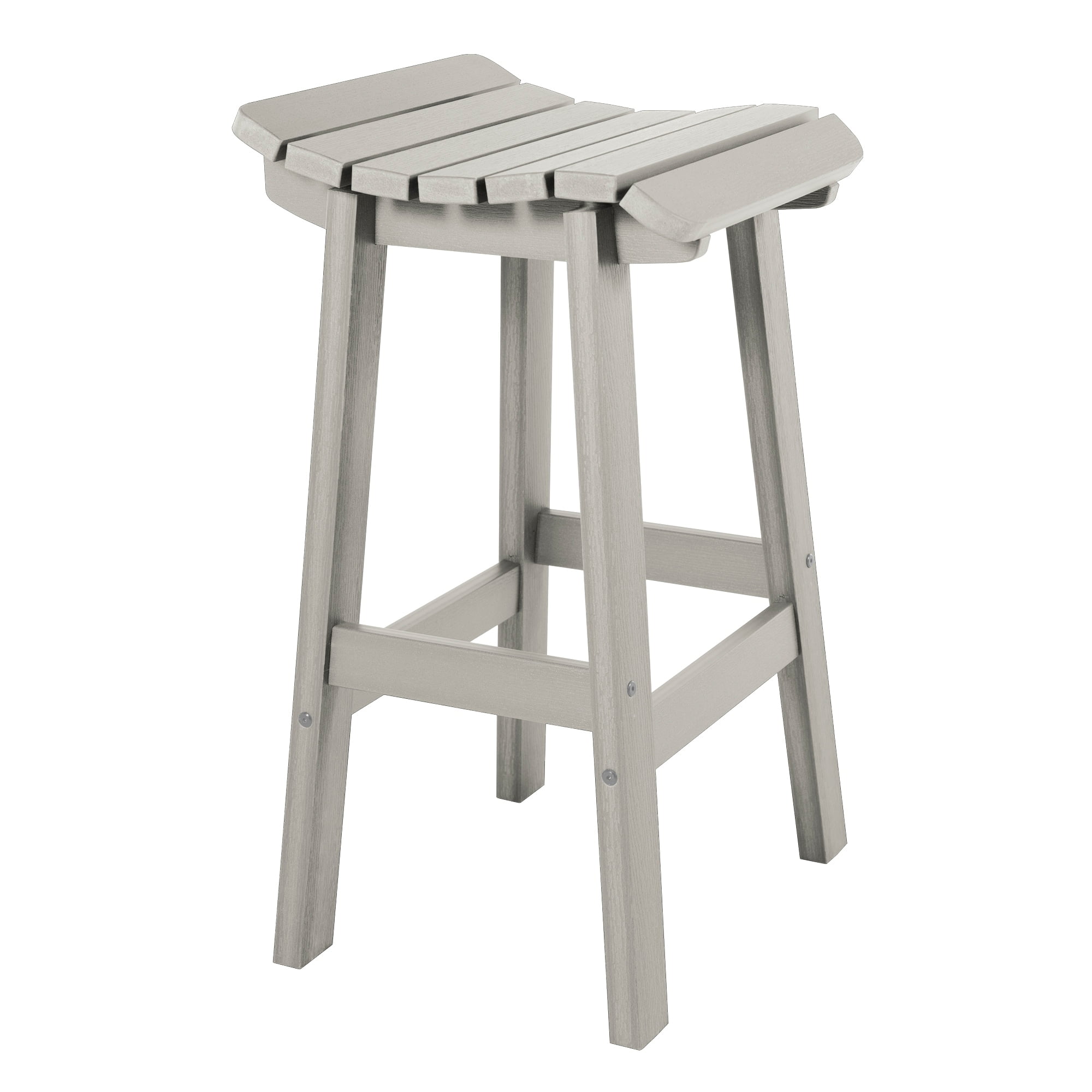 highwood Summit Square Bar Height Stool Harbor Gray - Walmart.com