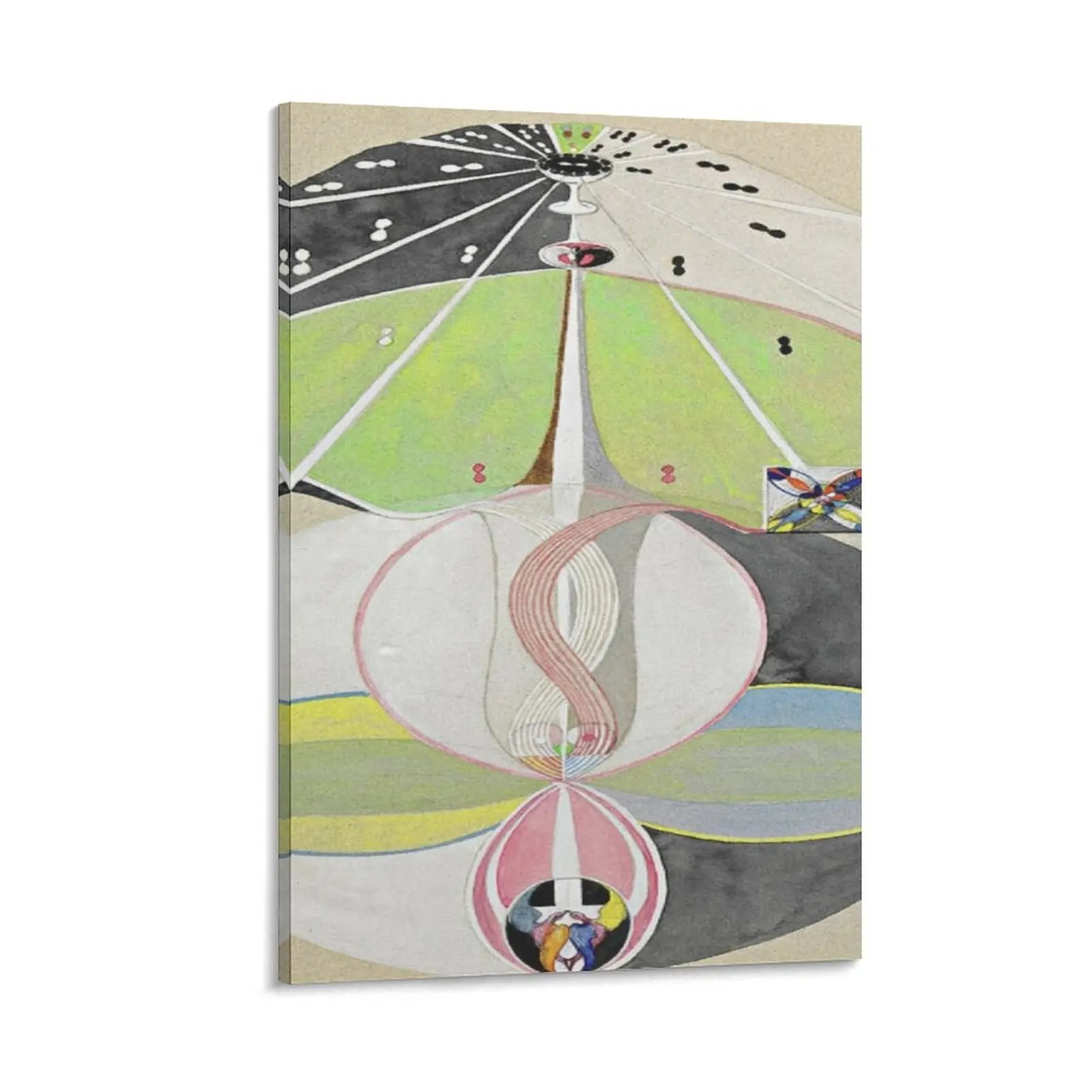 hilma af klint Tree of Knowledge 1915 Canvas Painting decorations for ...