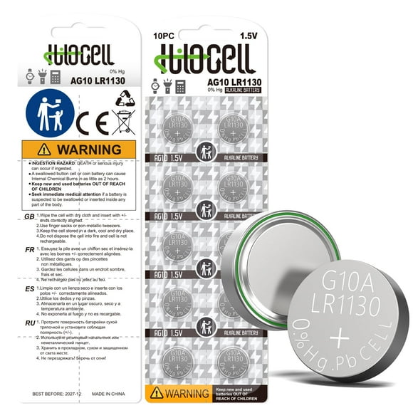 Alkaline L1131 Button Cell Battery