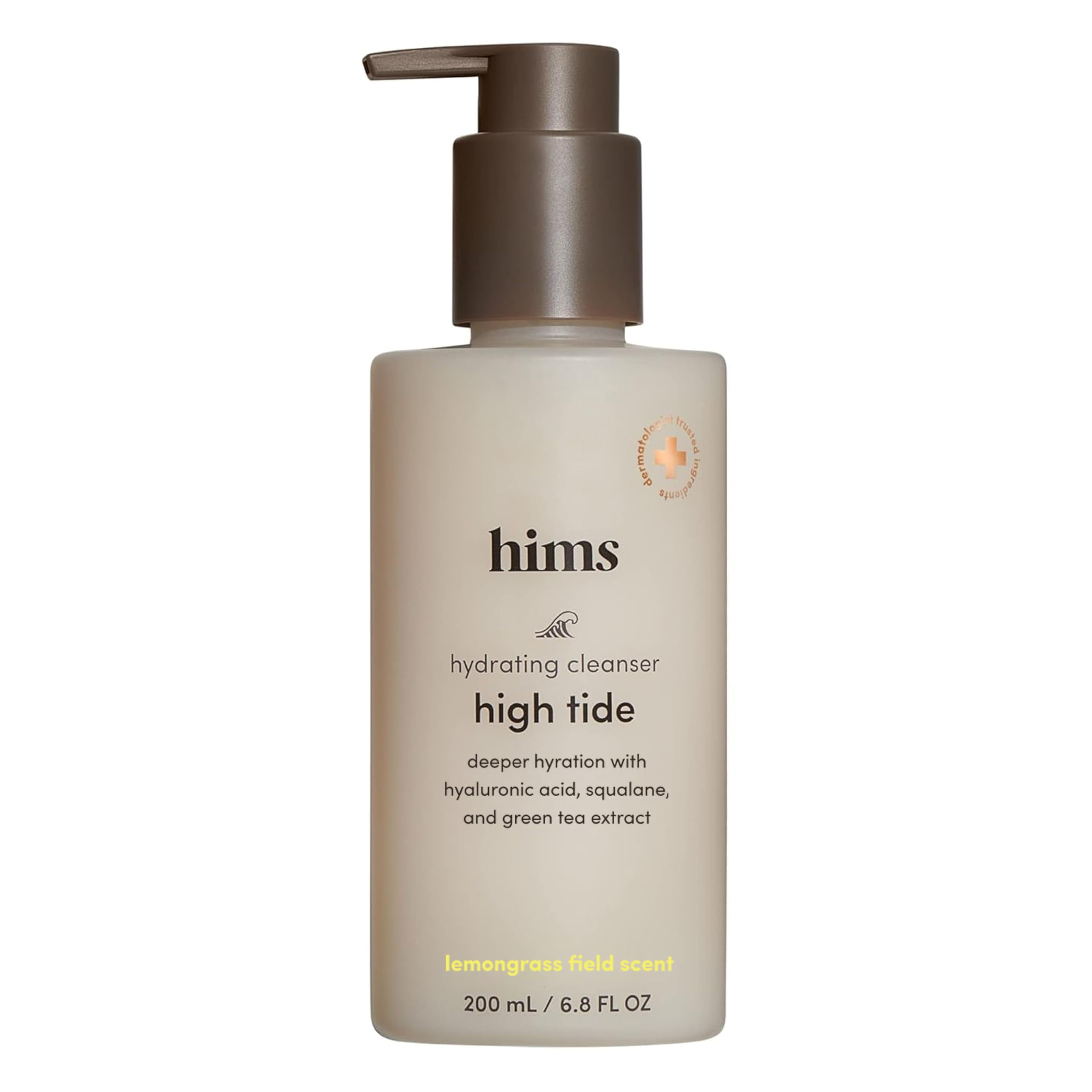 hims High Tide Hydrating DMF15 Daily Cleanser for Men - Gentle Face Cleanser with Hyaluronic ...