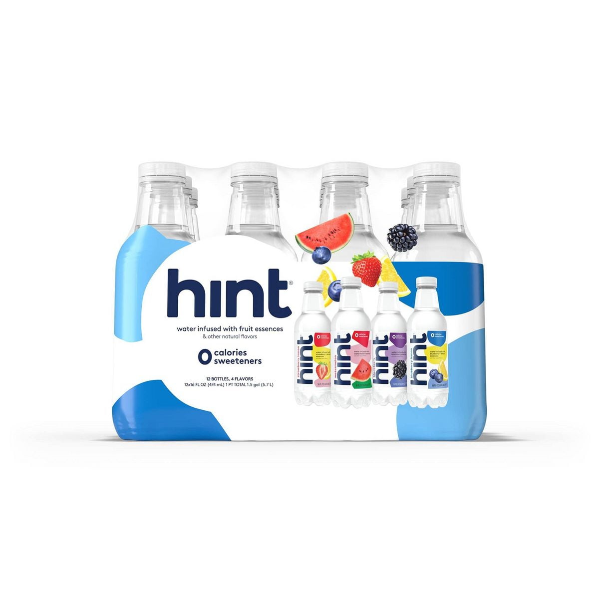 hint White Variety Pack - 12pk/16 fl oz Bottles - Walmart.com