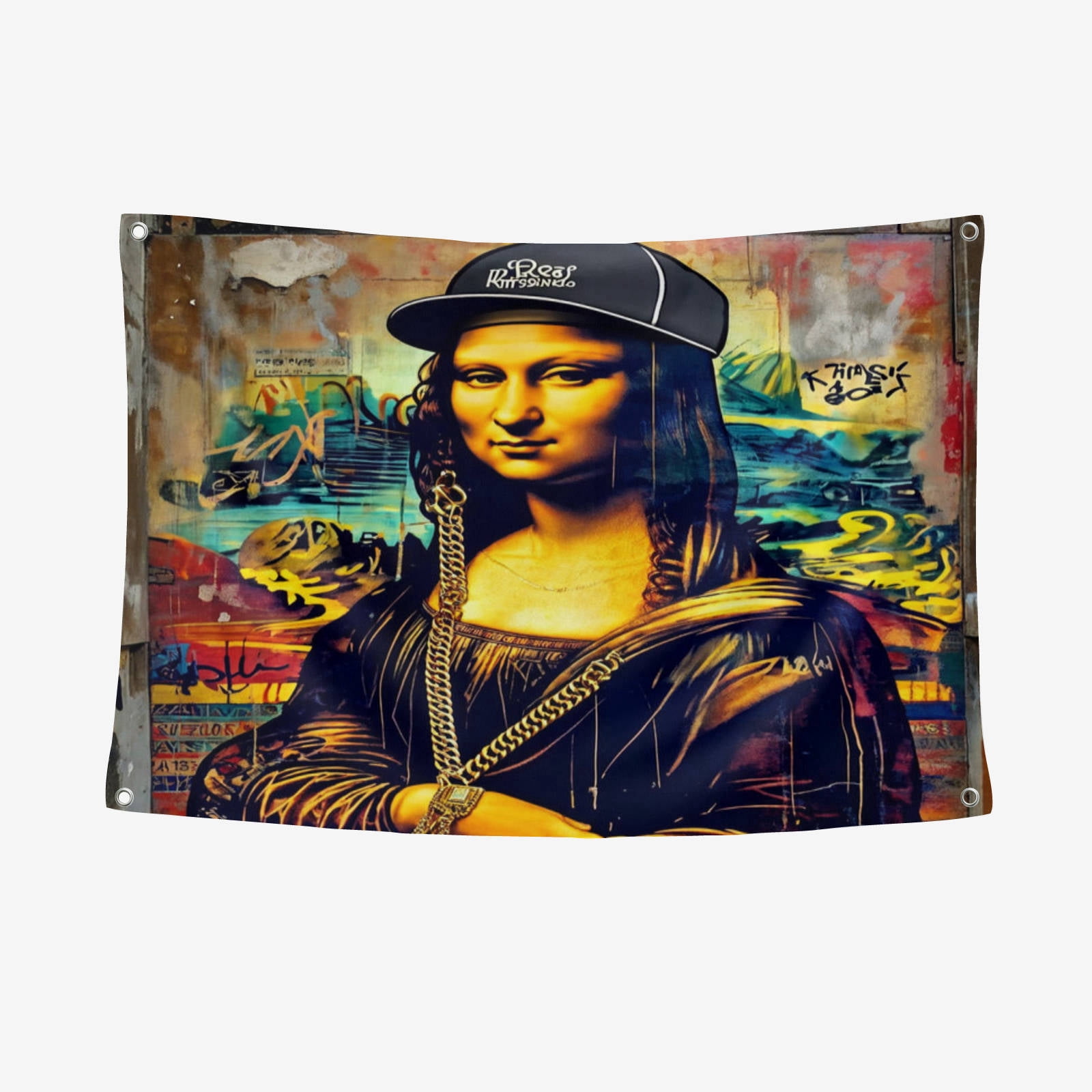 hip hop mona-lisa Banner Background Backdrop hip hop mona-lisa hip hop ...