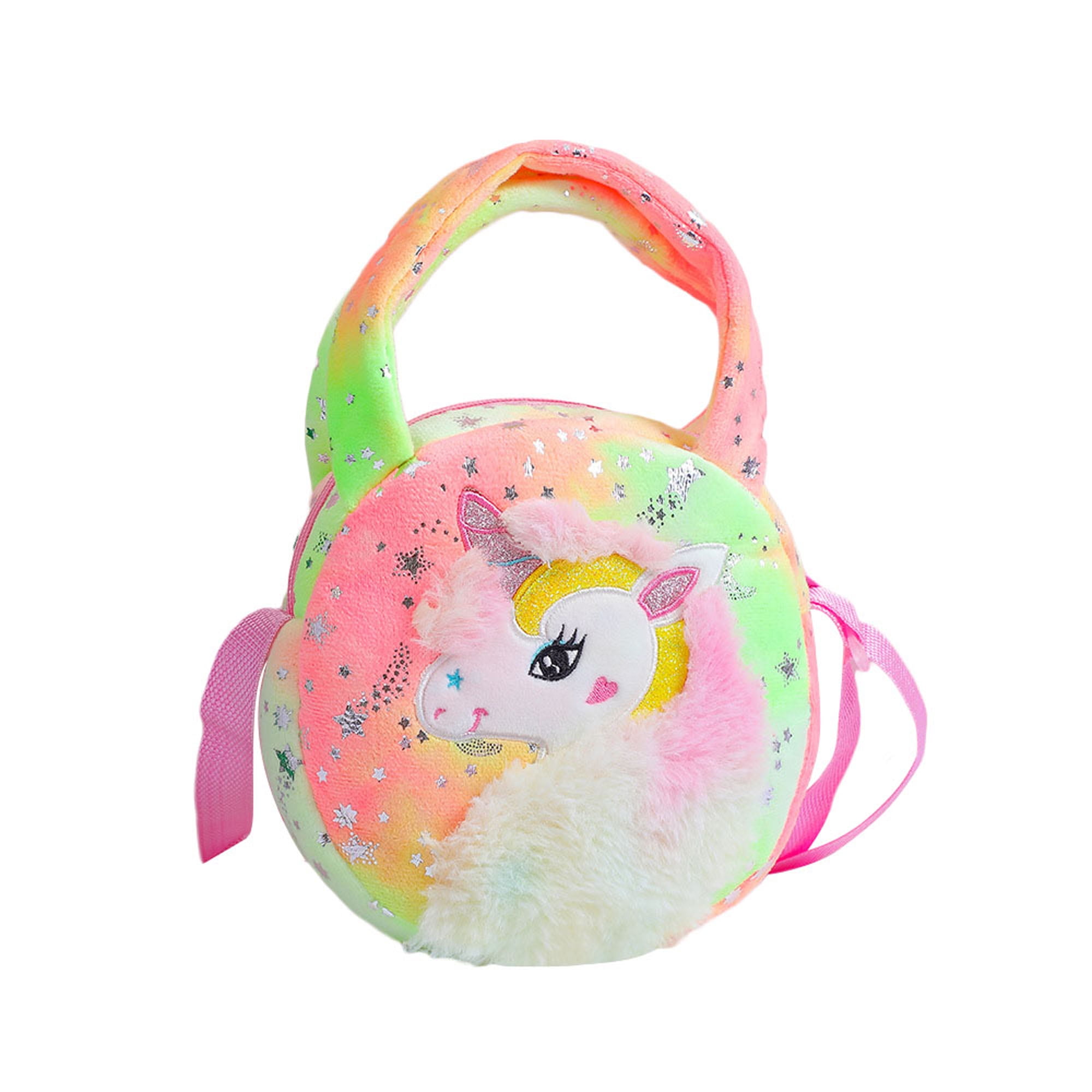 hirigin Kid Plug Bag, Cross Bag Shoulder Embroidery Cartoon Unicorn ...