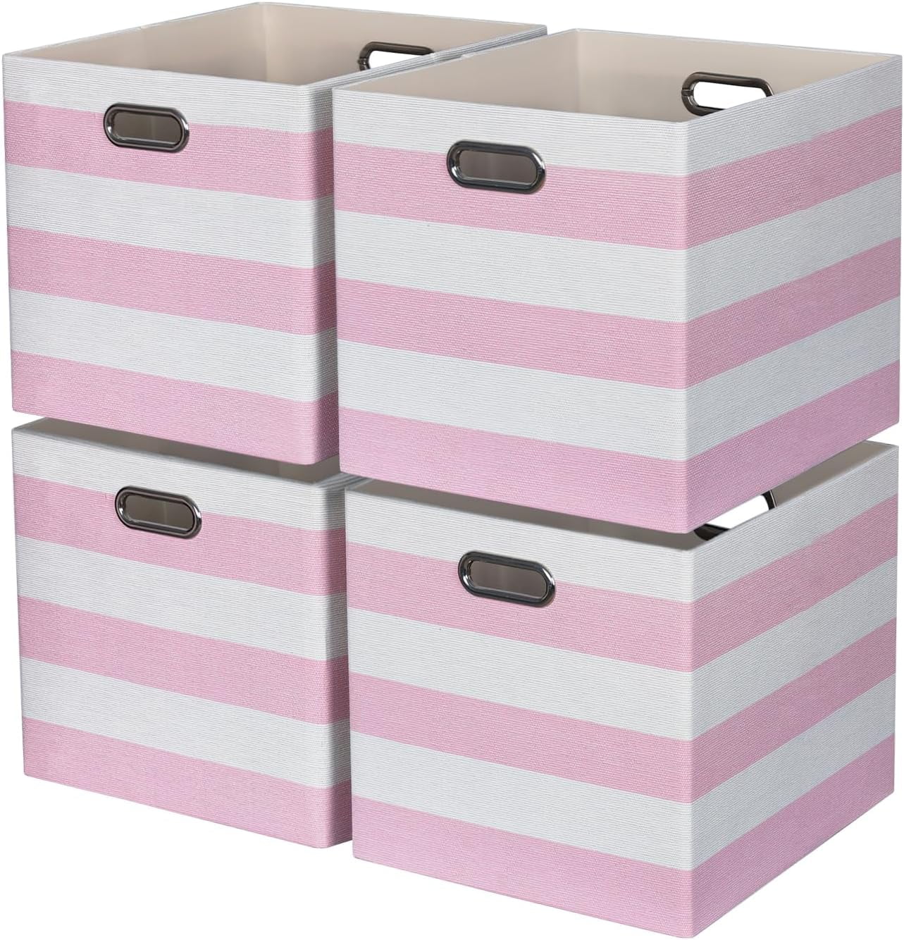 CTIVBI 13x15x13 Storage Cube Bins Foldable Storage Cubes Fabric ...