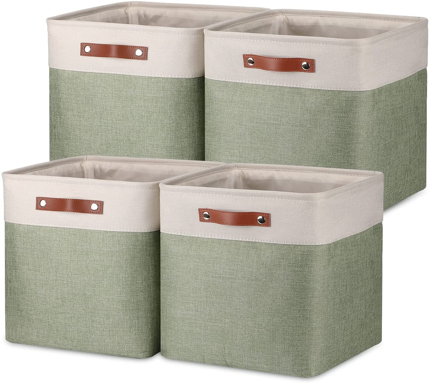 hltdhyi Blue Storage Baskets for Shelves 13 Inch Cube Storage Bins ...