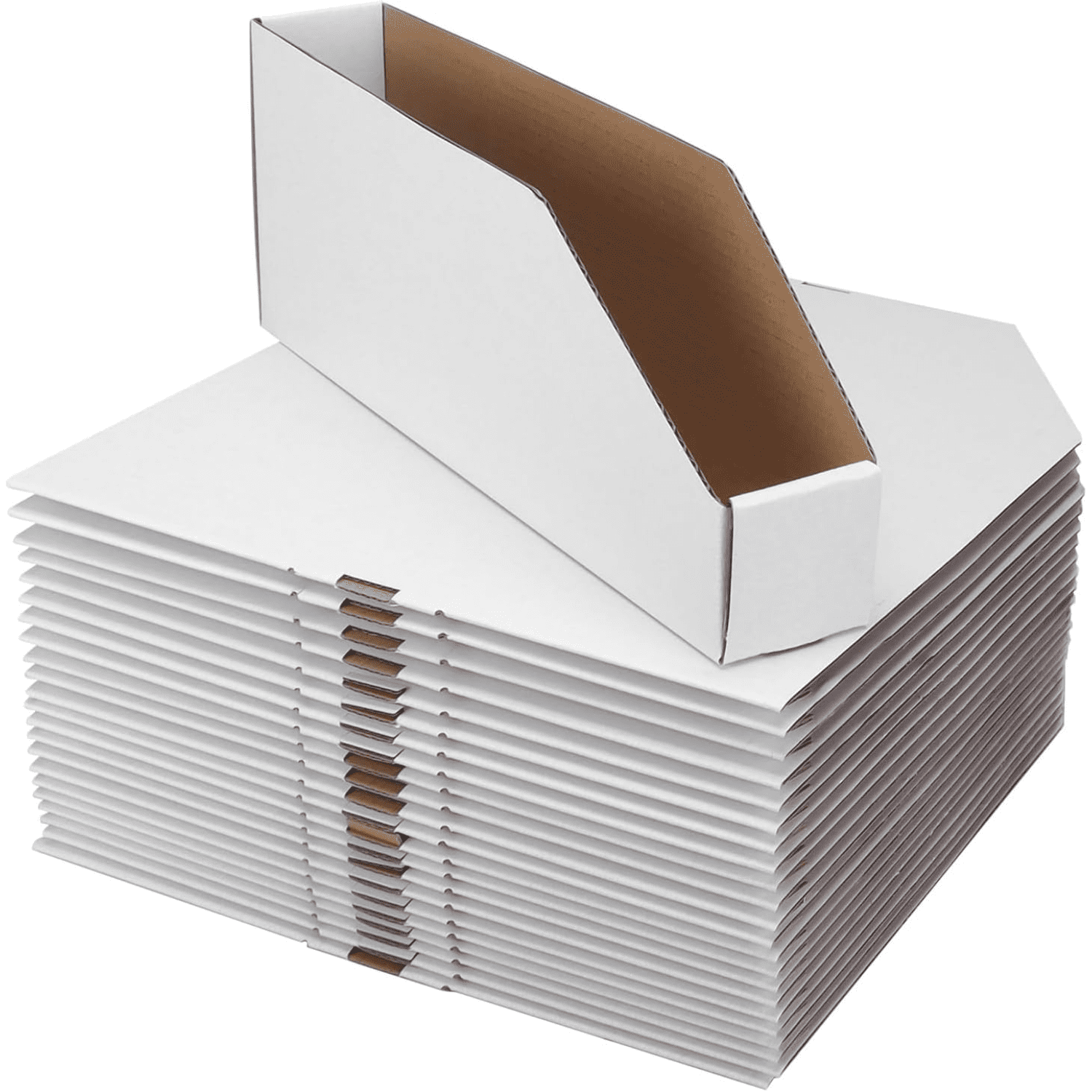 hltdhyi Cardboard Storage Bins Boxes 35 Packs 12x8x4.5 Inches Easy ...