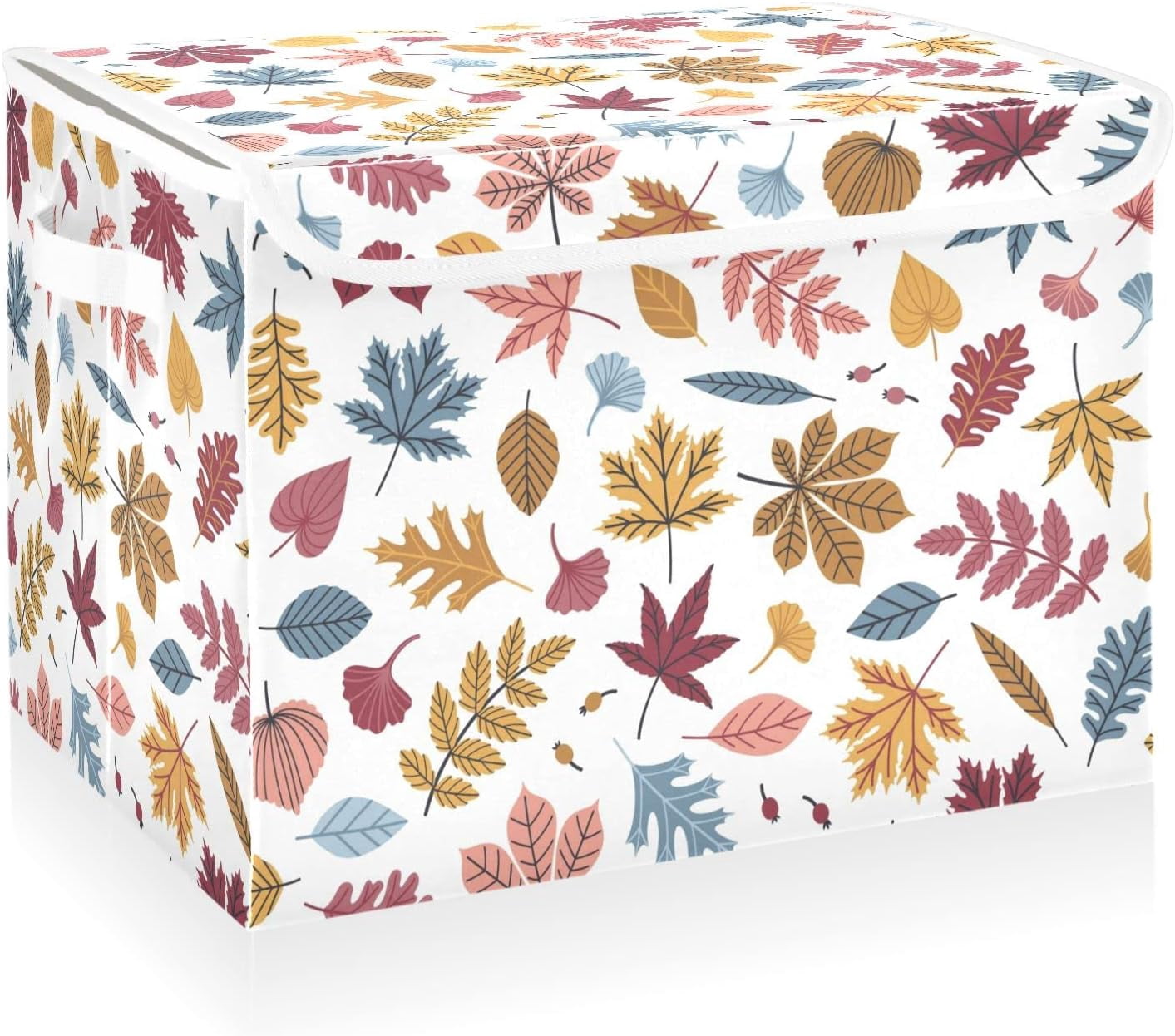 hltdhyi Large Fabric Storage Bins With Lids Checkered Racing Flag ...