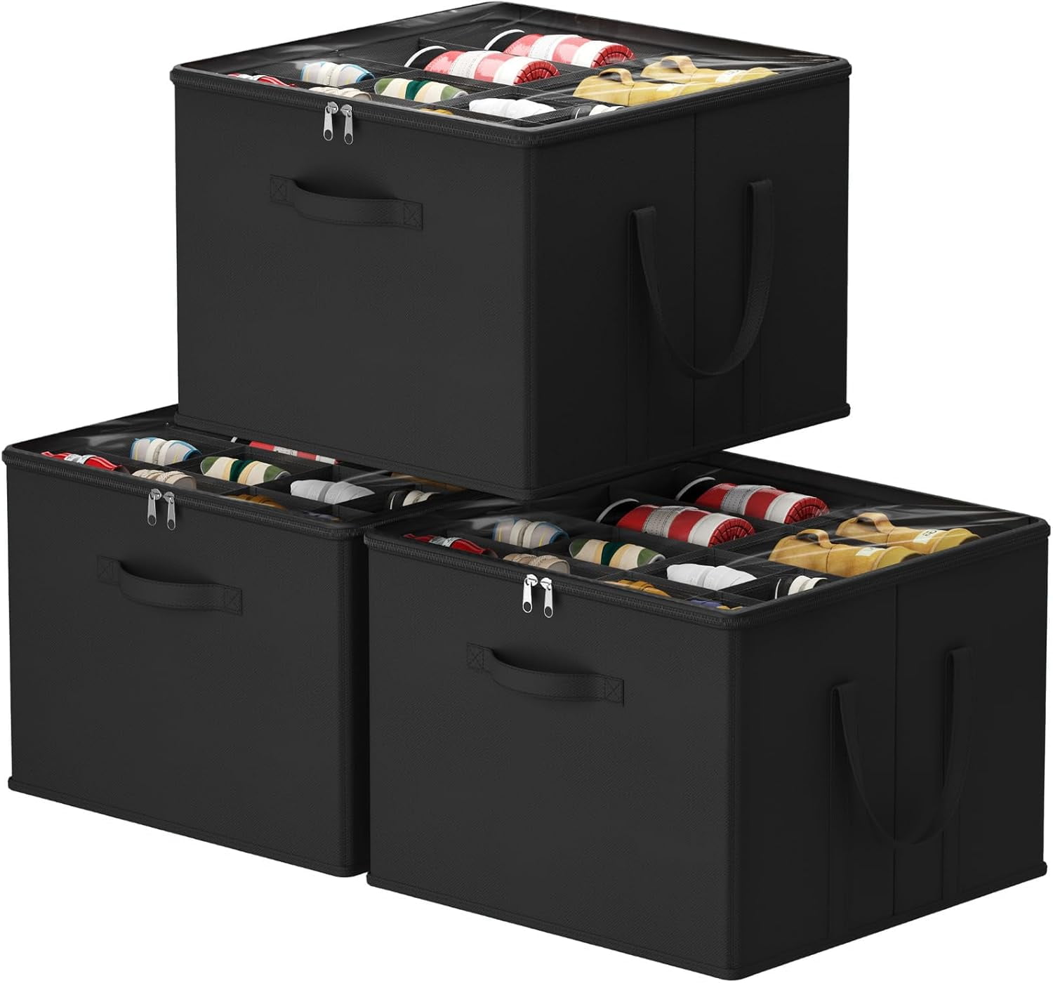 hltdup Shoe Storage Organizer for Closet Fits 12-16 Pairs Large Shoe ...