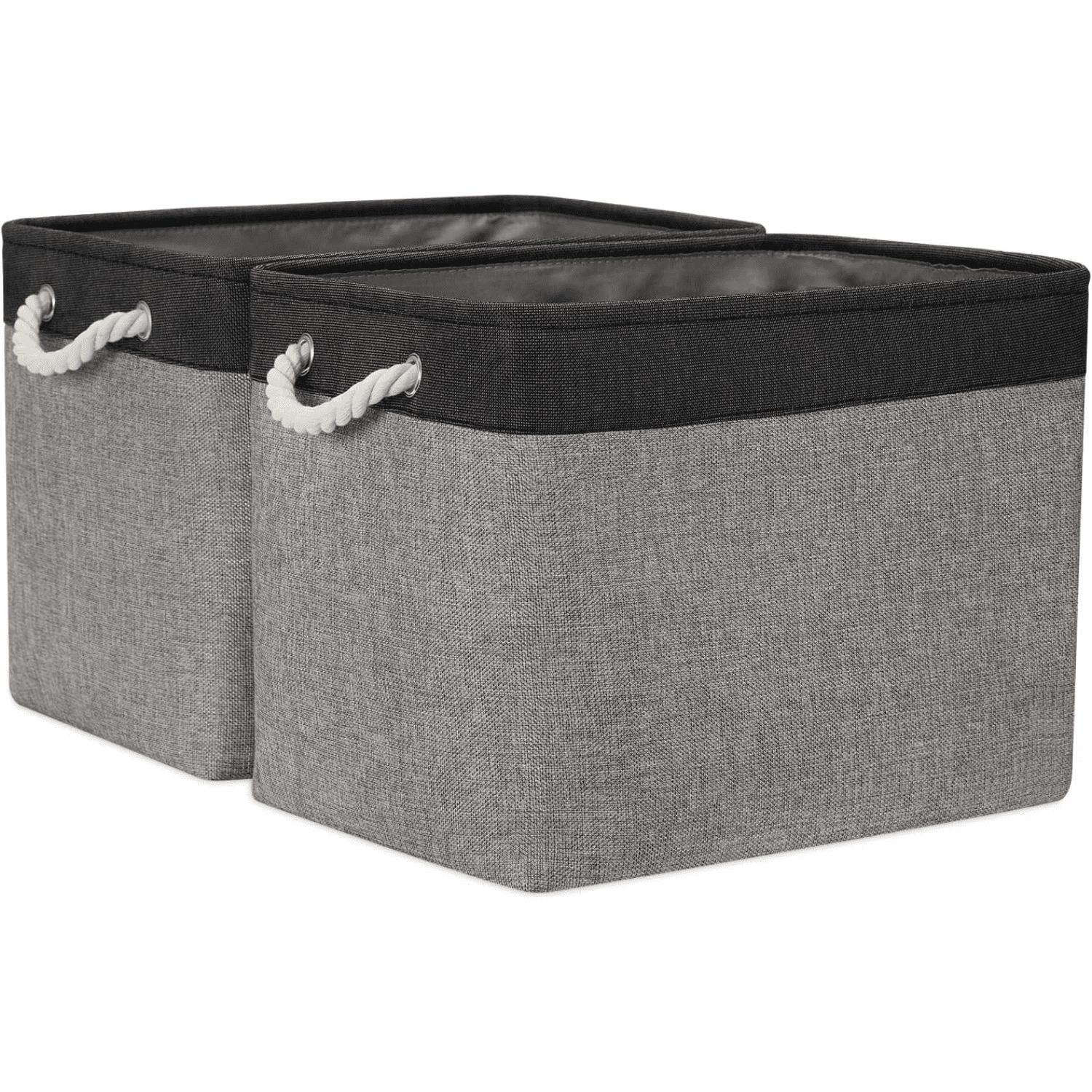 VYIHBO Small Storage Baskets Small Fabric Bins for Closet 6 Pack ...
