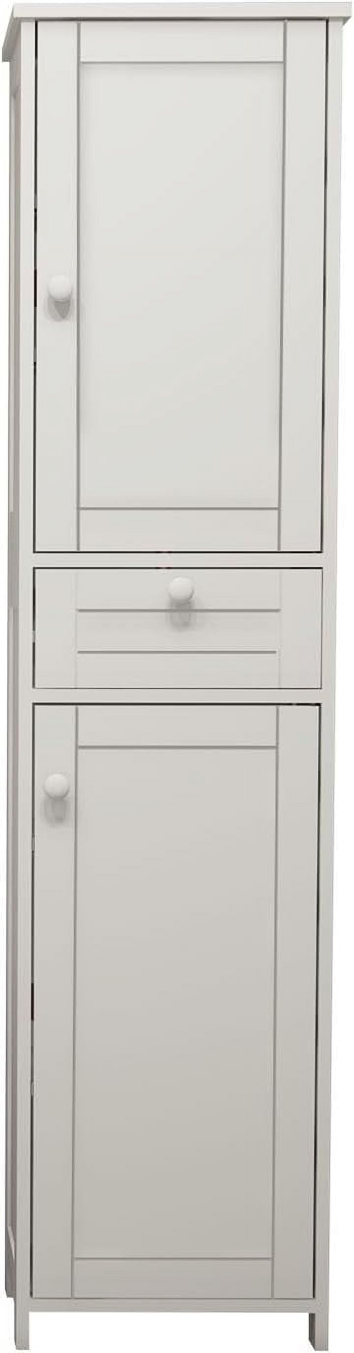 hltfrp 67" Tall Bathroom Storage Cabinet with 2 Doors & Adjustable ...