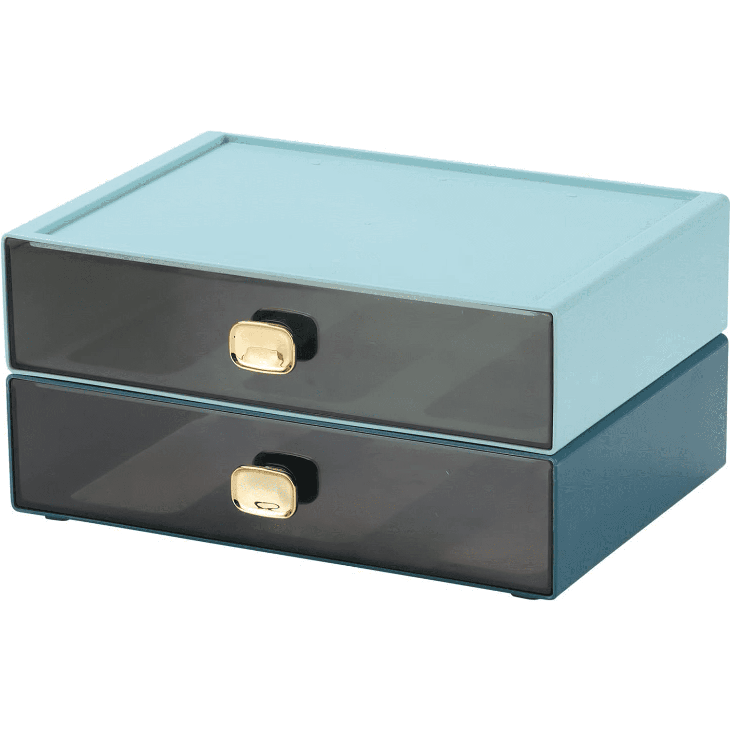 hltdup Spacious Desktop Storage 1 Large 1 Middle & 2 Small Storage ...