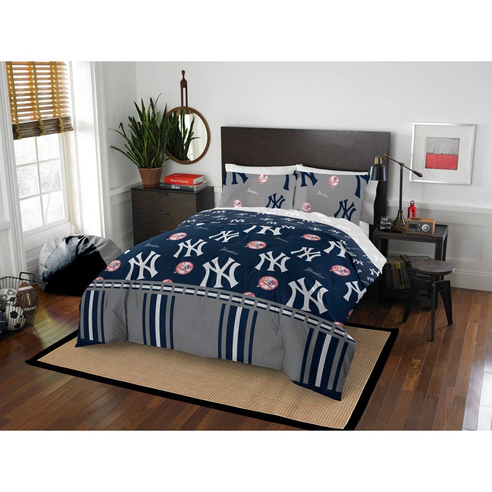 hltgyu York Yankees Rotary Bed Set - Walmart.com