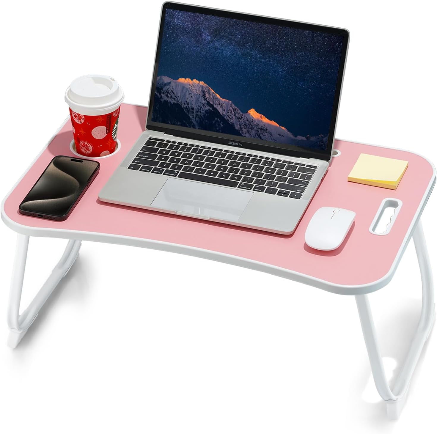 hltjsuv Laptop Bed Desk Foldable Lap Table Portable Study Table Laptop ...