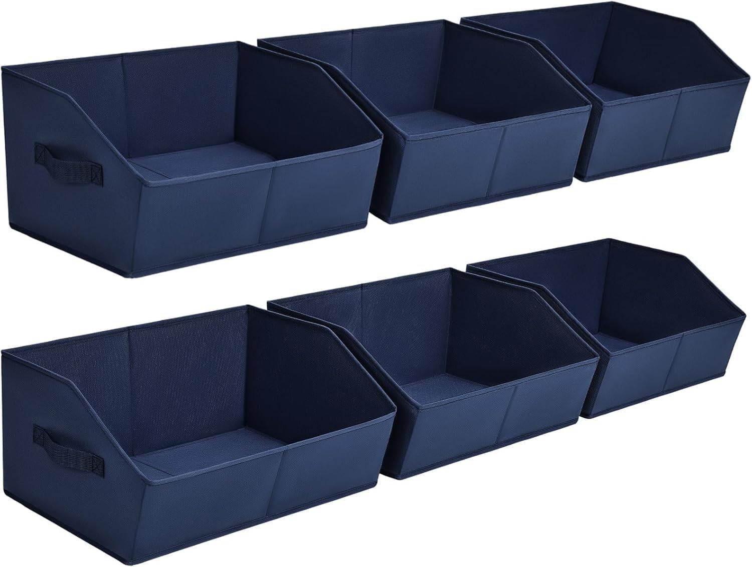 hltjud HCOCM Closet Storage Bins Large Trapezoid Storage Bins with ...