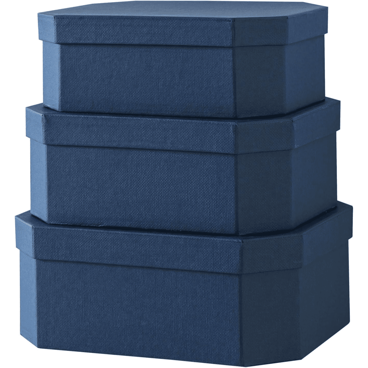 hltjuds Soul & Lane Octagon Textured Decorative Boxes for Organizing ...