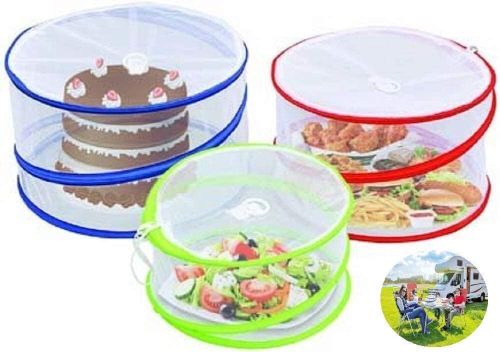 hltsuio Tent Collapsible Pop Food Cover Set - Fine Mesh Screen ...