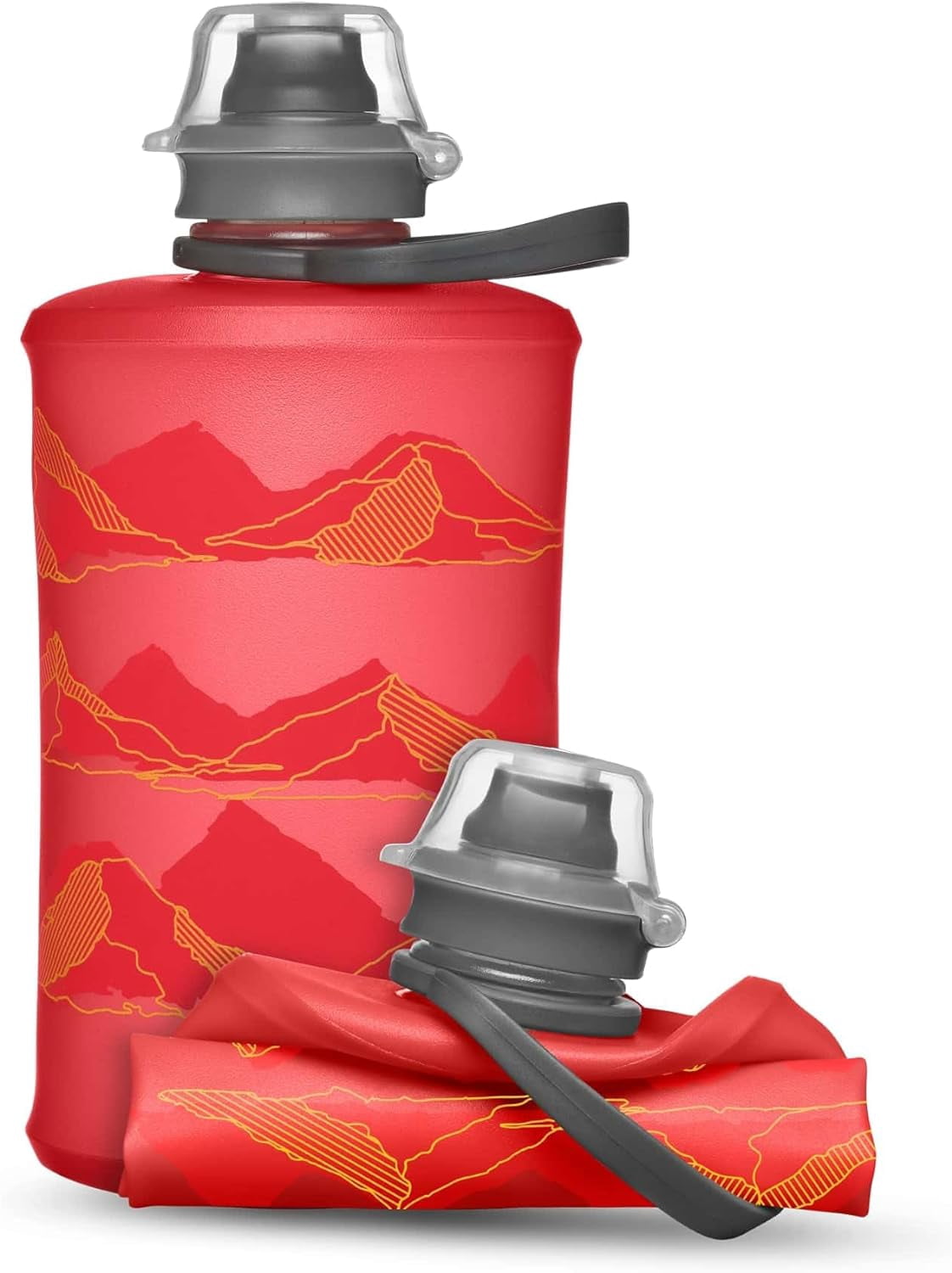 hltudop Stow - Collapsible Backpacking Water Bottle (350ml 500ml 1L ...