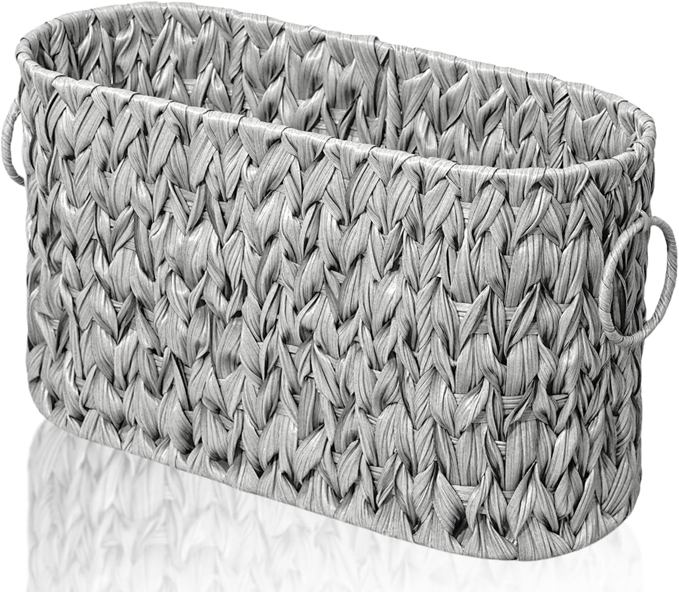 sasyxdc Toilet Paper Storage Basket Bathroom Toilet Organizer with ...