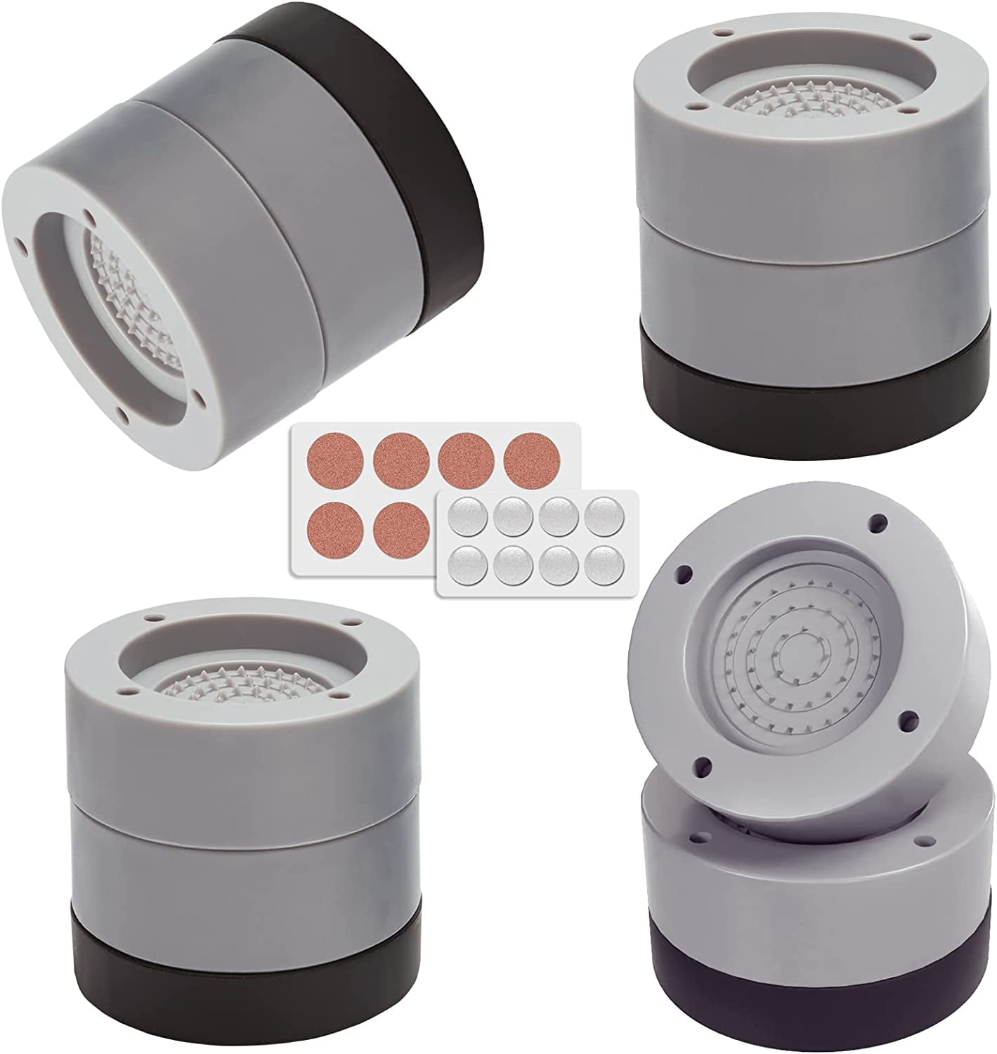 hltusyp Nachell Adjustable Bed Furniture Risers Elevate 3" in Height ...