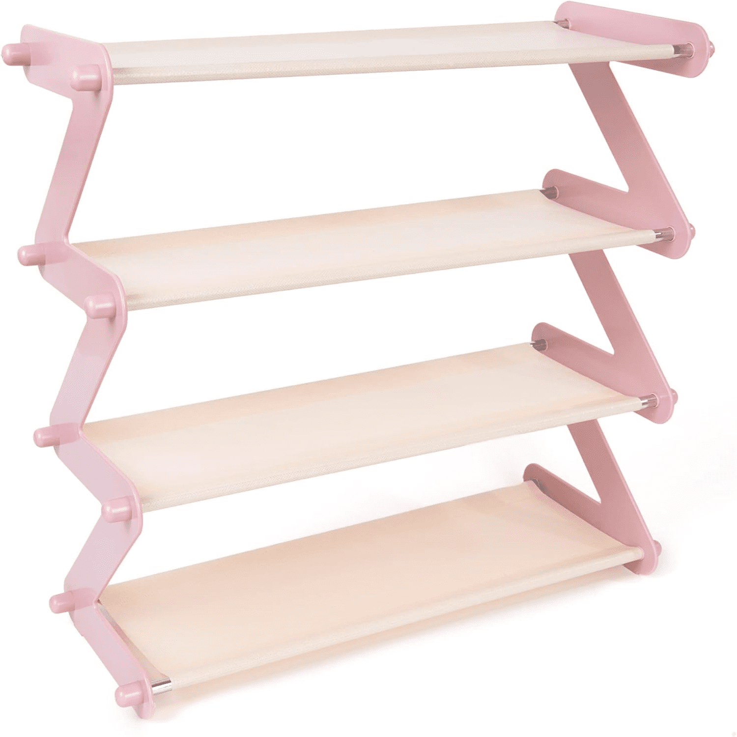 hltvuy Toddler shoe rack Light Pink shoe rack-Can hold 8-12 pairs Baby ...