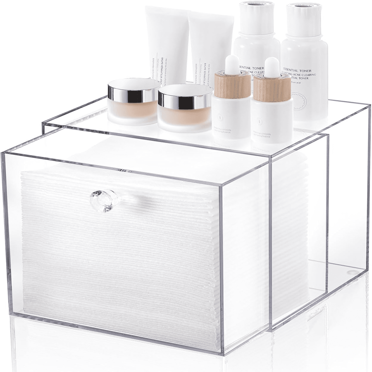 hltyfj Disposable Face Towel Container Compatible with Clean Towel XL ...