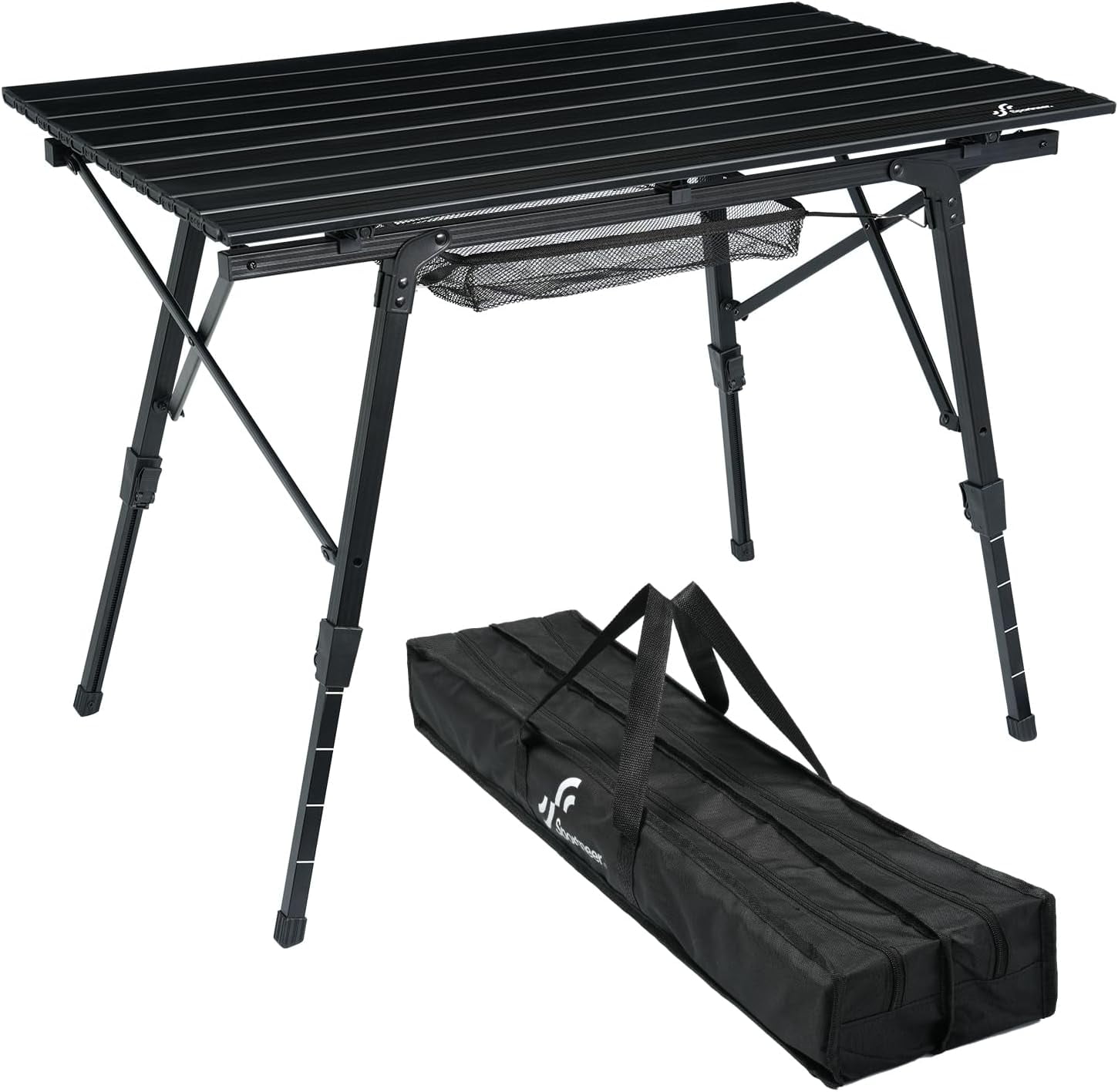 hltysip Camping Tables That Fold Lightweight Adjustable Aluminum ...