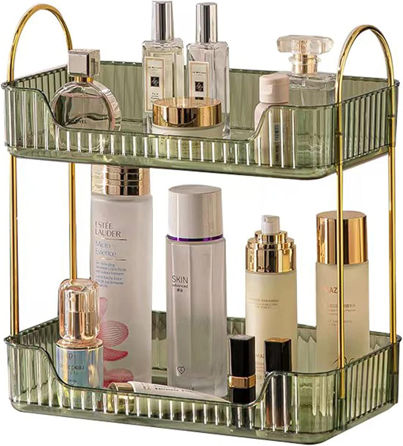 hltysuo Bathroom Counter Organizer - Countertop Storage Cosmetics ...