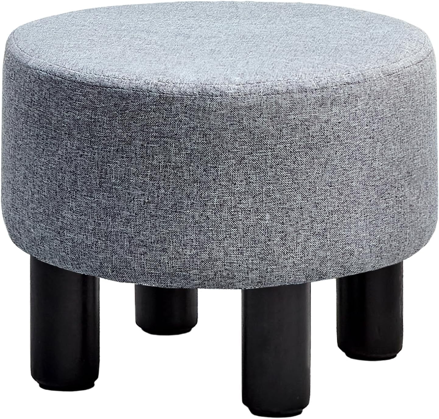 dxynlg Foot Stool Velvet Ottoman Round Footstool for Couch Desk Soft ...