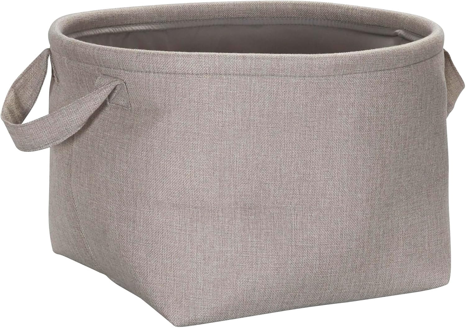 hltysuo Round Laundry Bin Soft-Sided Multipurpose Laundry Basket Linen ...
