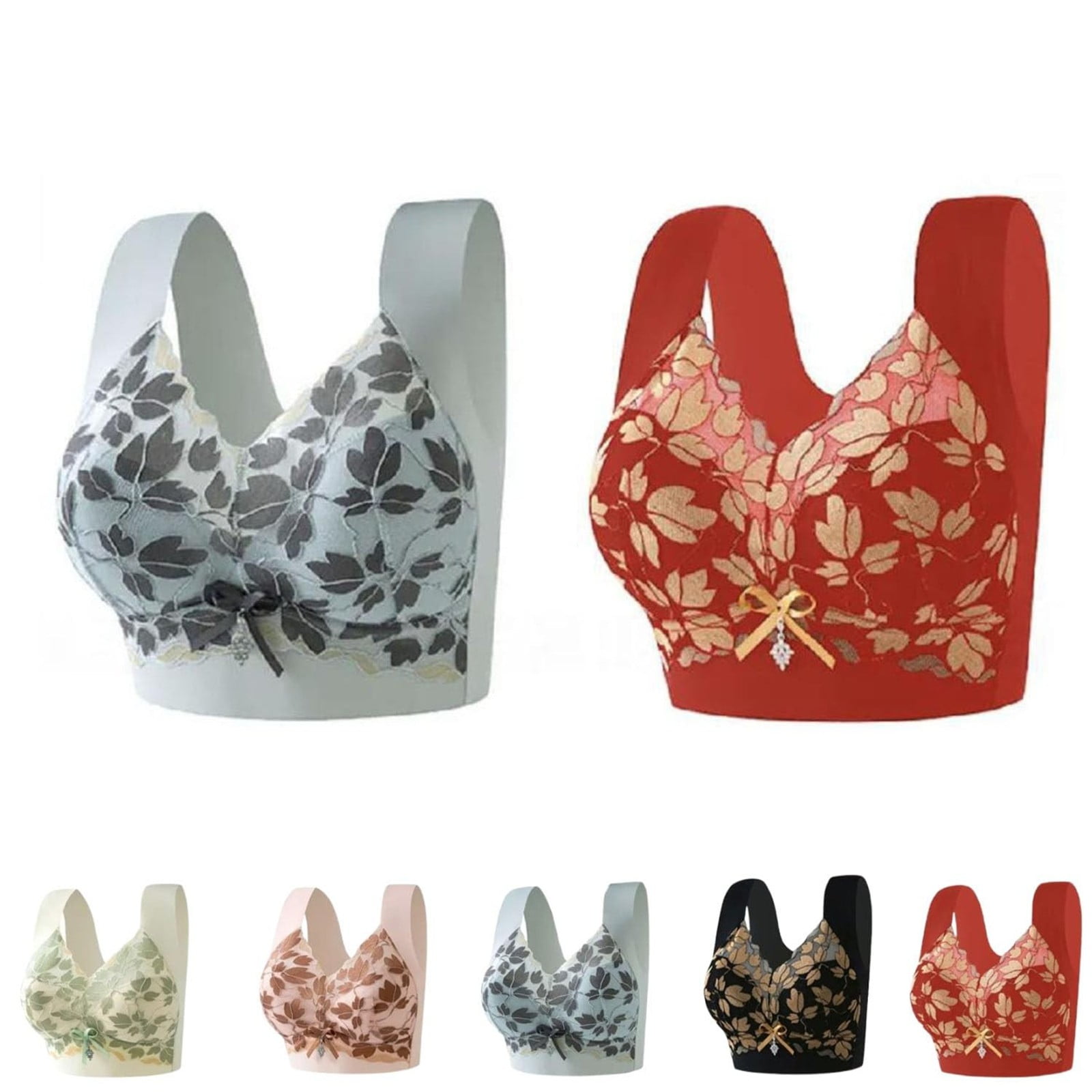 hoadeuw Sports Bras for Women Vest With Big Breasts Showing Small Size ...