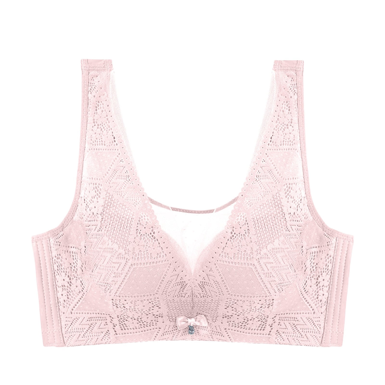 hoadeuw Wireless Bras for Women with Support and Lift Push Up ...