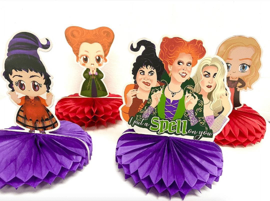 hocus Pocus sisters Halloowen, party theme, centerpieces decoration ...