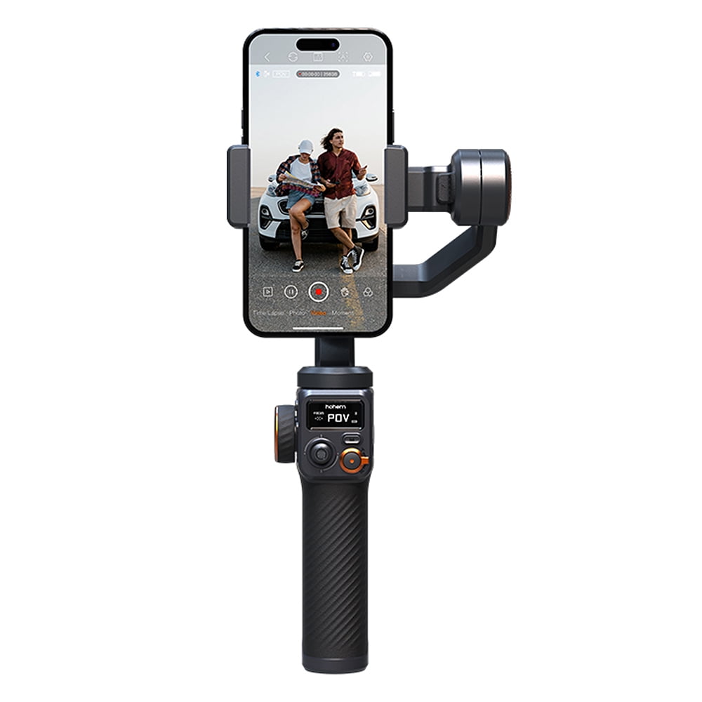 hohem Selfie Stick,OLED Screen Case Stabilizer -shake Rotatable iSteady ...