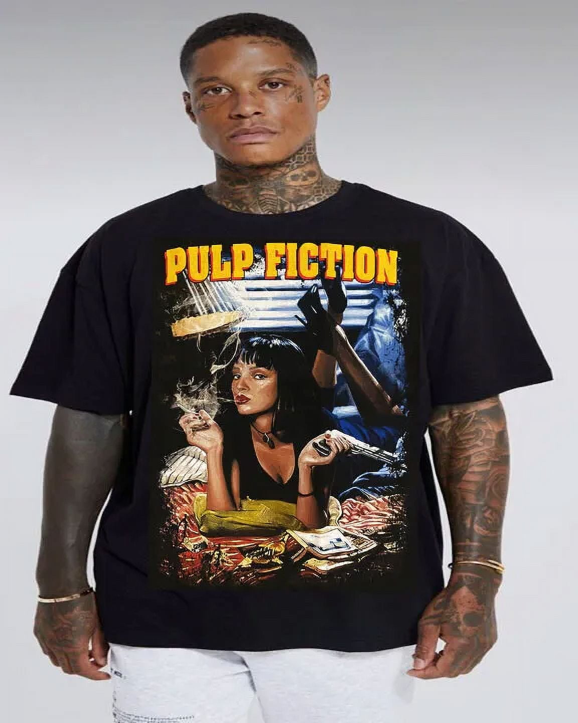 holiday t-shirt, PULP FICTION MOVIE T t-shirtS - Walmart.com