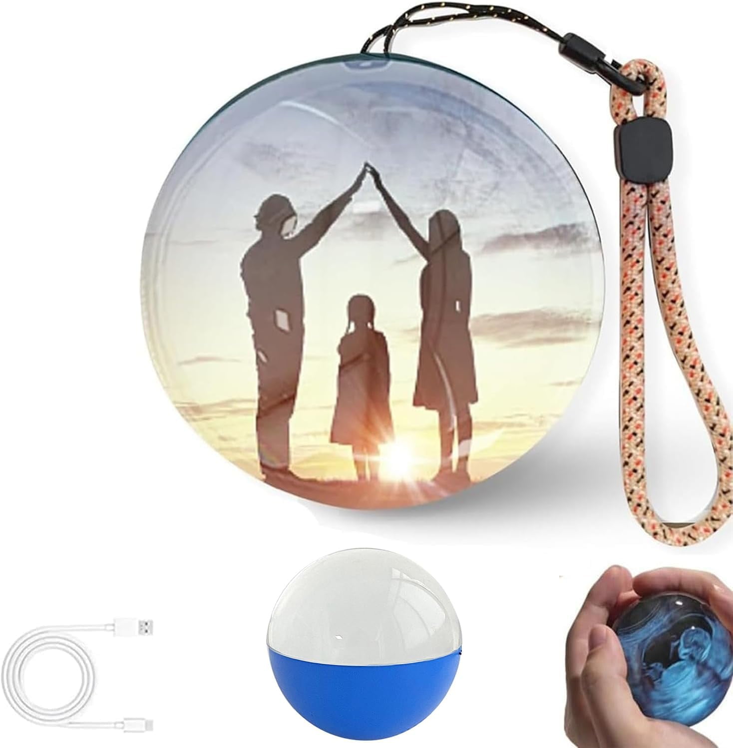 homchy 2025 New Memory Orb Ball, Personalized 3d Memory Sphere ...