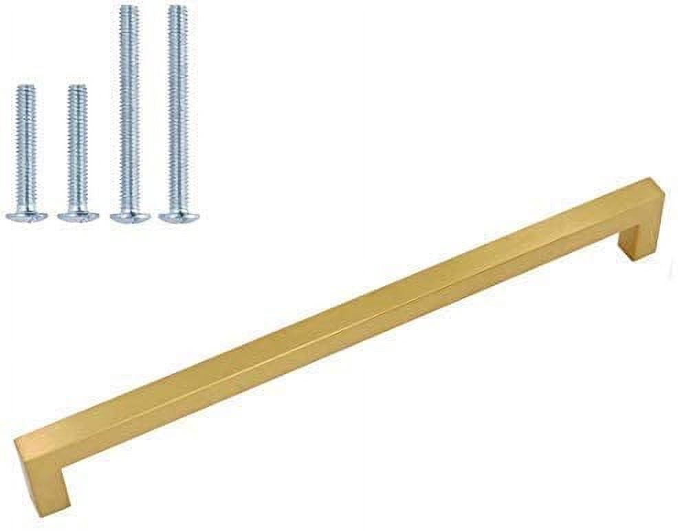 homdiy Gold Cabinet Pulls 10inch Cabinet Hardware - Brushed Brass ...