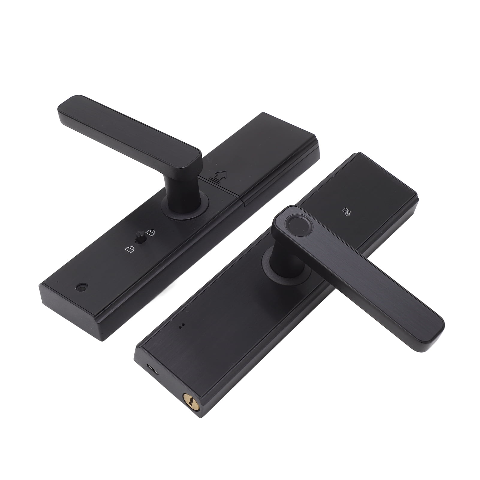 home WIFI Smart Fingerprint Door Lock Password Card Remote Unlocking ...