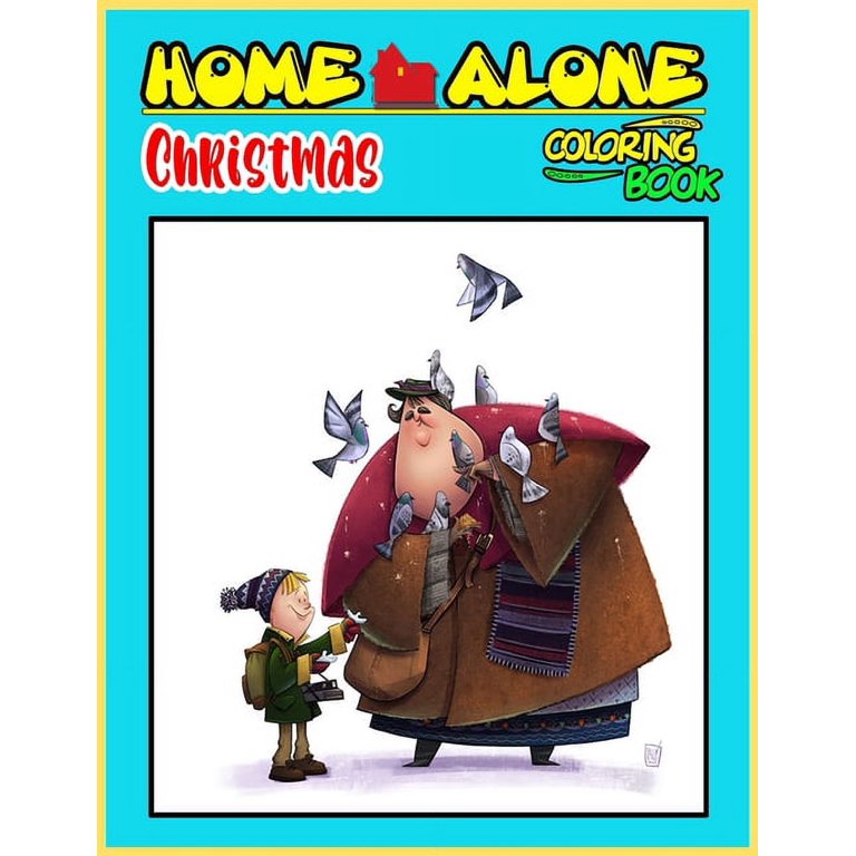 home alone the movie coloring pages