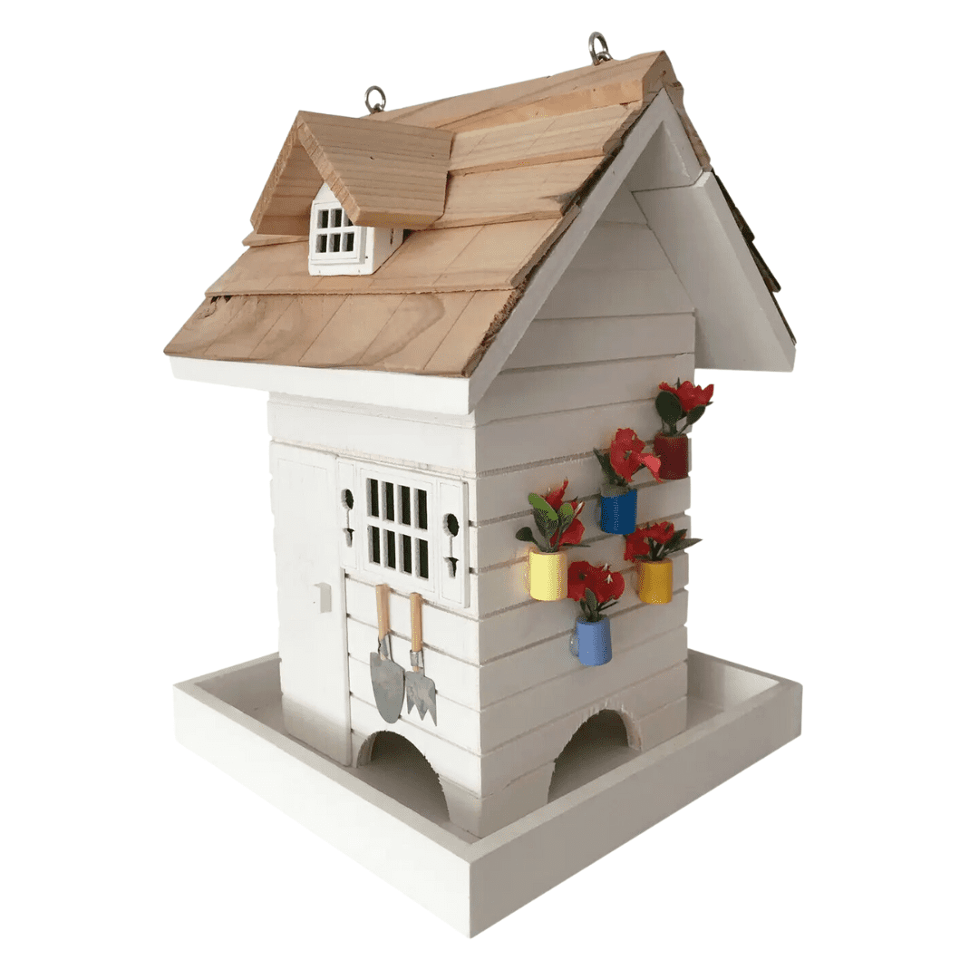 home bazaar Potting Shed Bird Feeder - Walmart.com